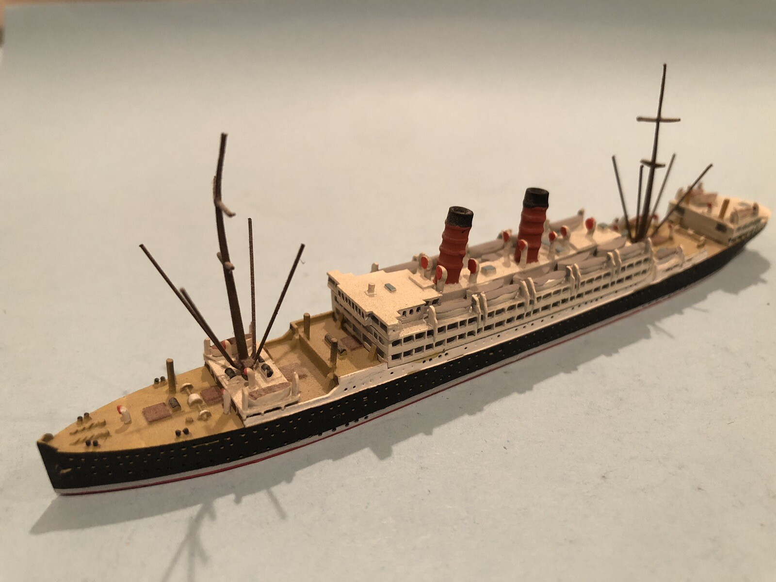 Sextant #SX-73 Passenger Ship Transylvania Waterline Model - Scale 1: ...