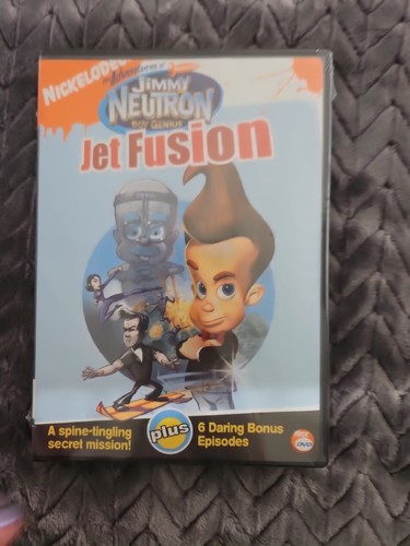 The Adventures of Jimmy Neutron Boy Genius Jet Fusion DVD SEALED NEW ...