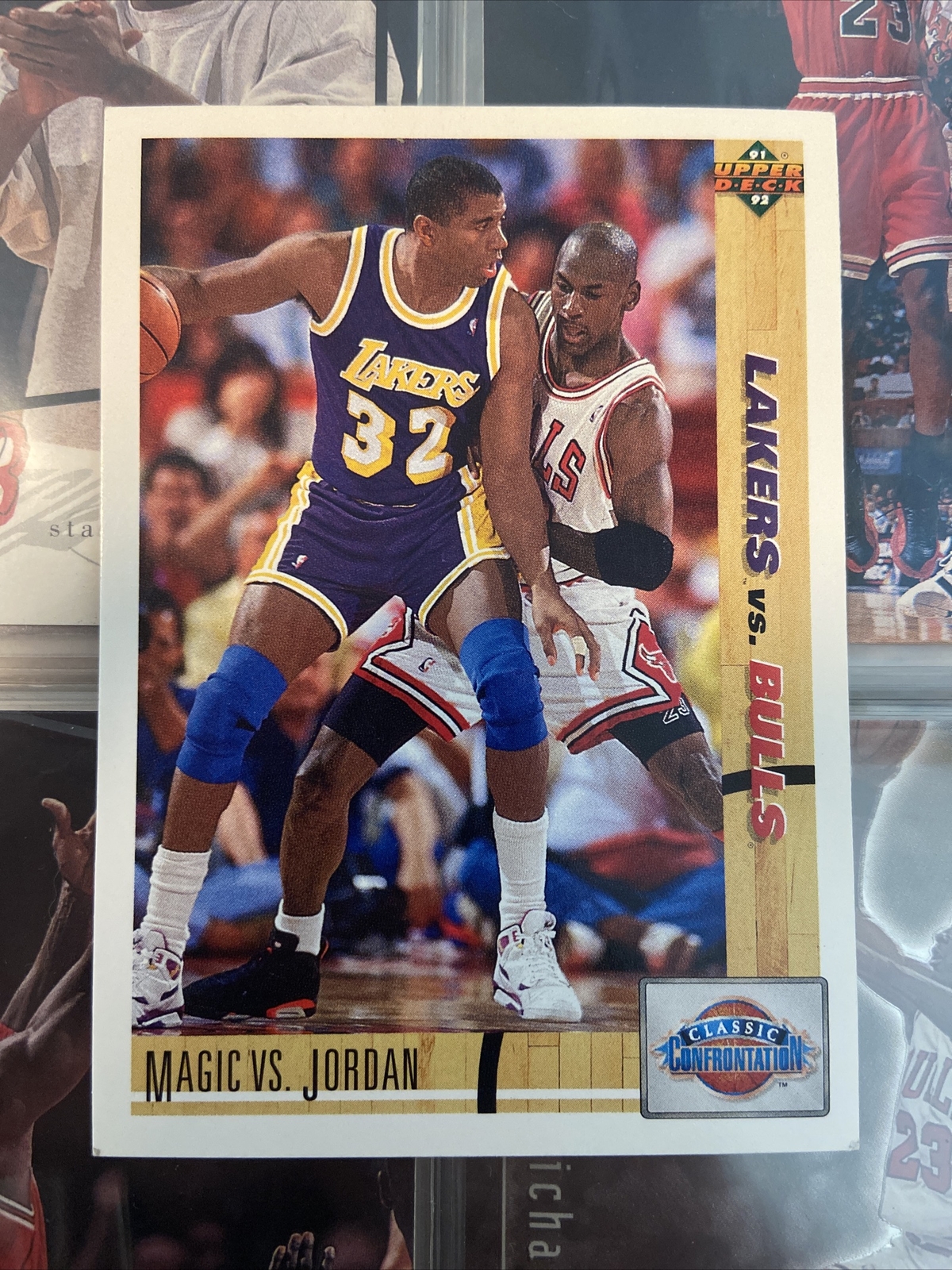 Michael Jordan Vs Magic Johnson Card | eBay