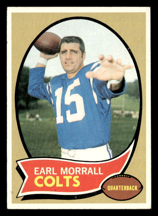 1970 Topps #88 Earl Morrall VG / EX | eBay