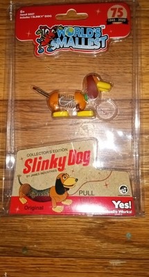 World's Smallest SLINKY DOG Pull Toy Doll Mini Miniature NEW Toy Story ...
