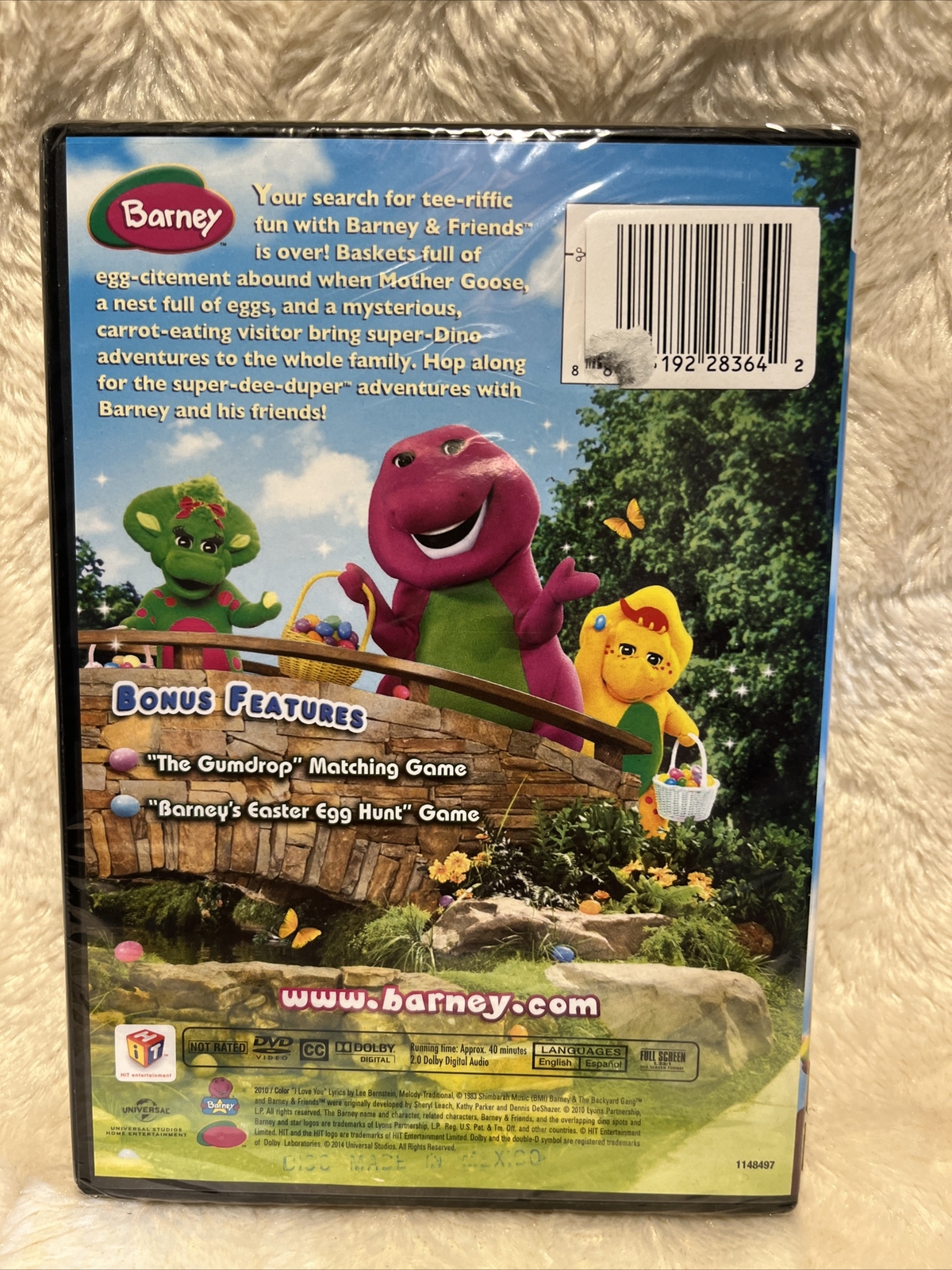 Barney Egg-cellent Adventures DVD Jeff Brooks NEW 191329066591| eBay