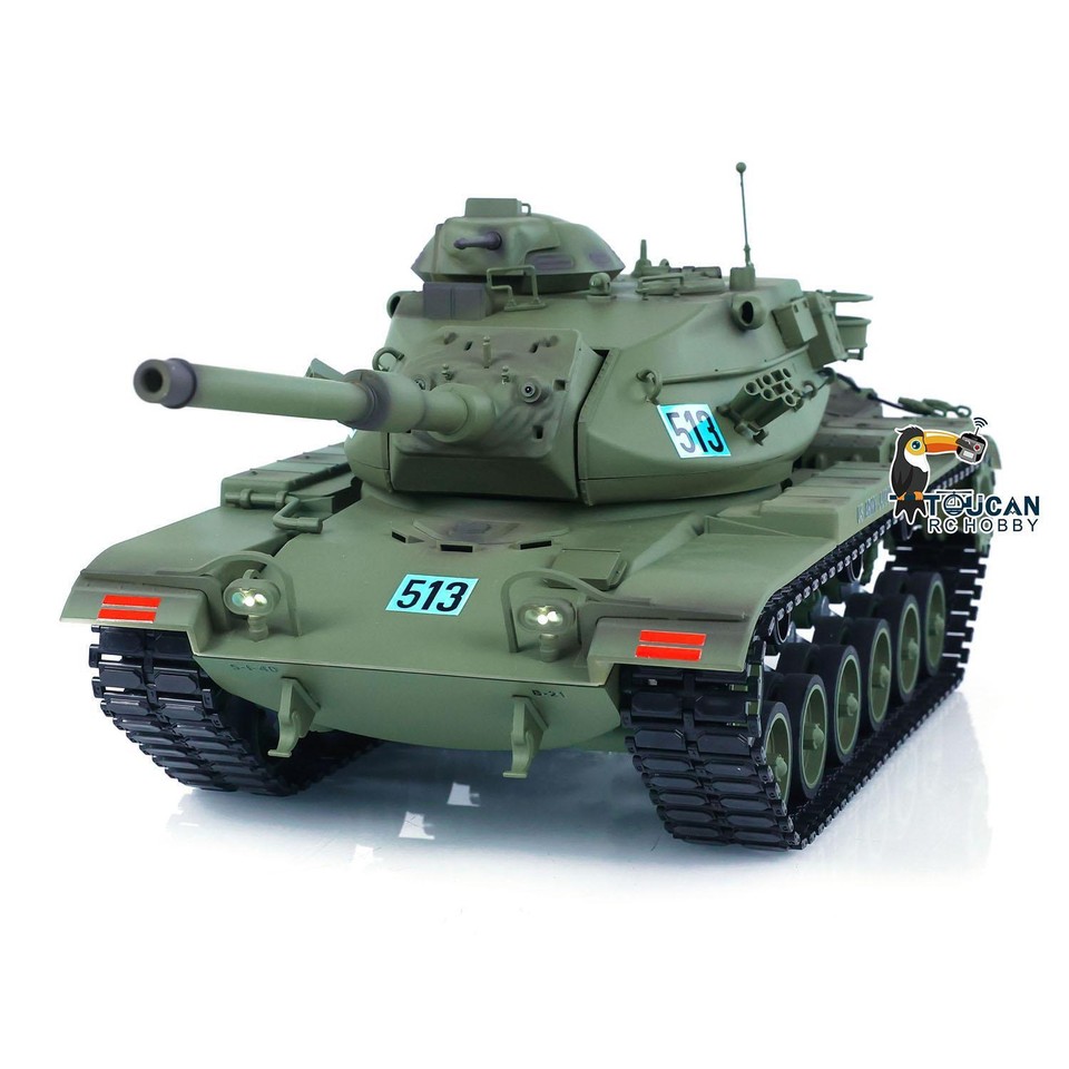 1/16 RC Tank M60A3 USA Remote Control Infrared Tank W/Sound Smoke BB ...