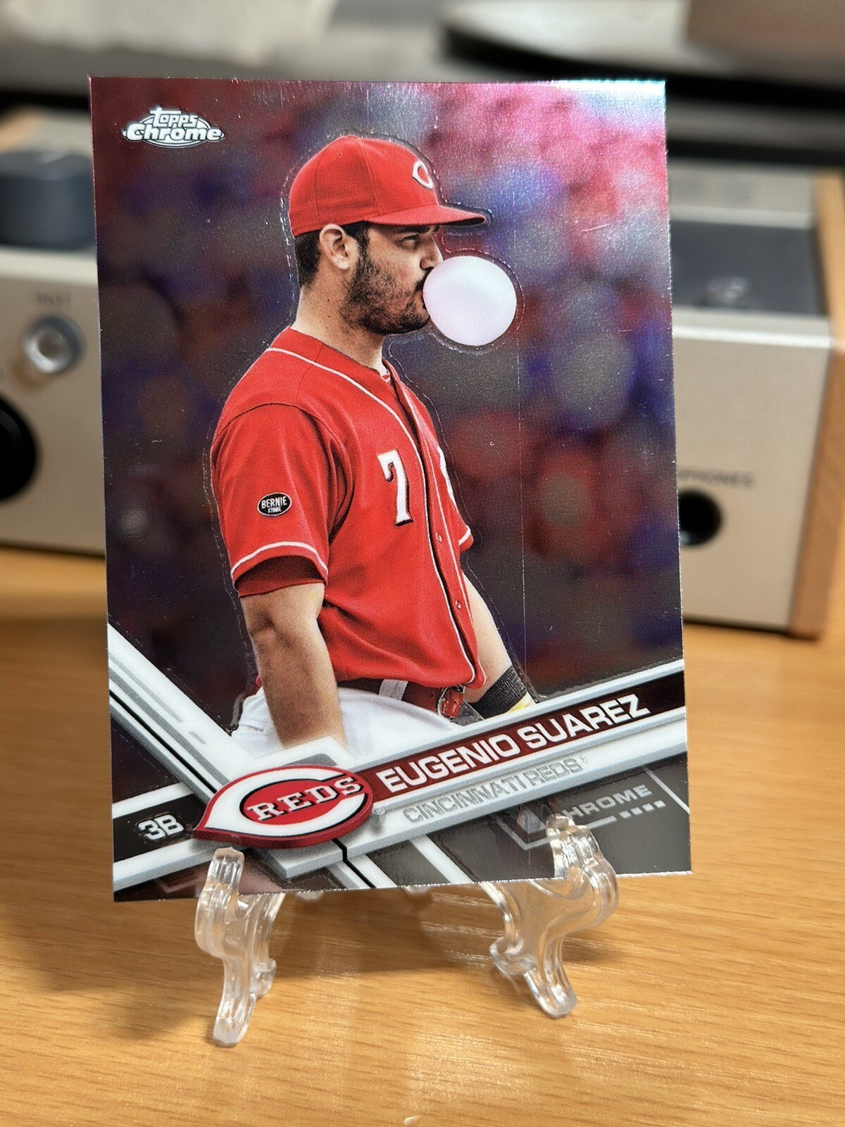 2017 Topps Chrome #183 Eugenio Suarez RED BACK | eBay