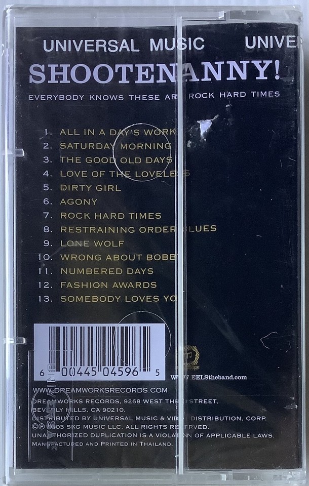 New EELS Shootenanny! Original Thailand Cassette Seal | eBay