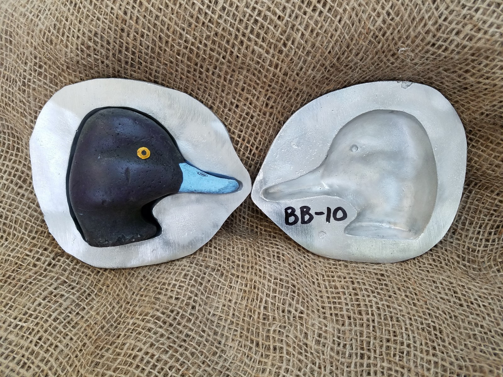 Duck Decoy Head Molds - Bluebill | eBay