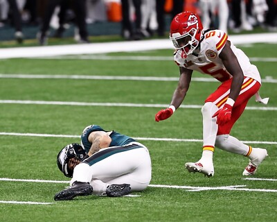 Zack Baun Super Bowl LIX Interception Philadelphia Eagles 8x10 NFL ...