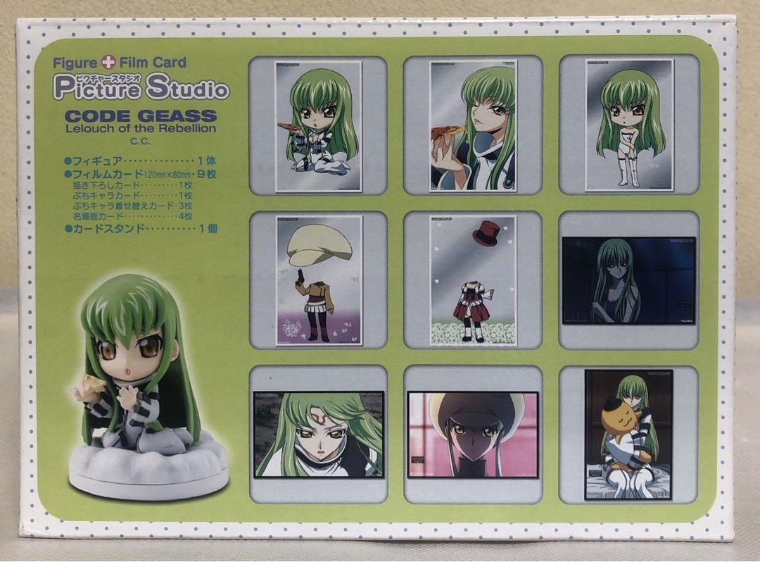 MegaHouse Picture Studio Code Geass C.C. Figure & Film Cards Set G35799 ...