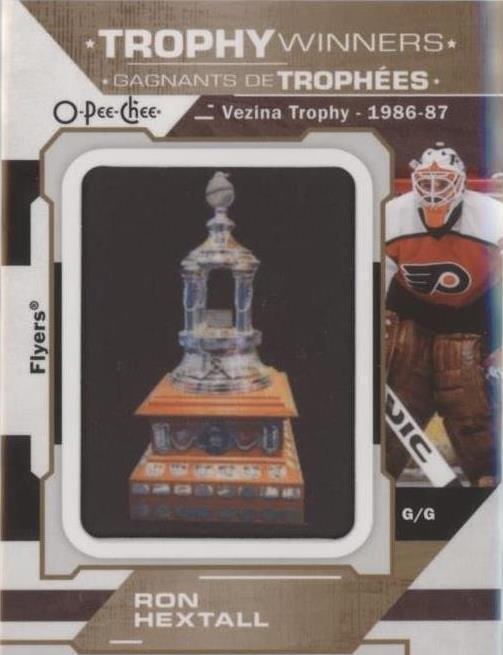 2022-23 O-Pee-Chee - Trophy Winners Manufactured Patches Vezina Trophy ...