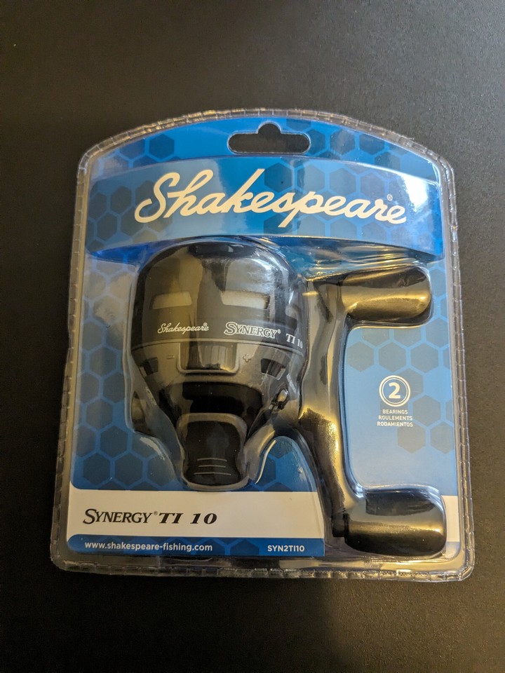 Shakespeare Synergy TI 10 Spincast Fishing Reel NEW Lot of 4 MIP Sealed ...