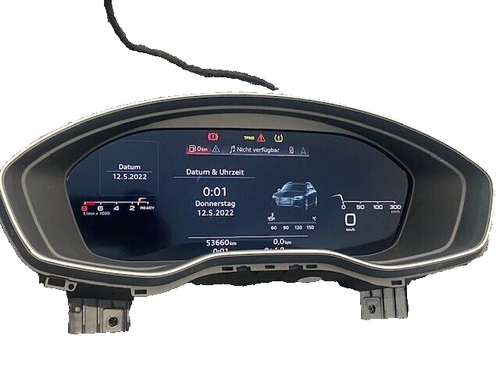 AUDI A4 RS4 A5 RS5 Q5 SQ5 TACHO KOMBIINSTRUMENT VIRTUELLES LCD CLUSTER ...