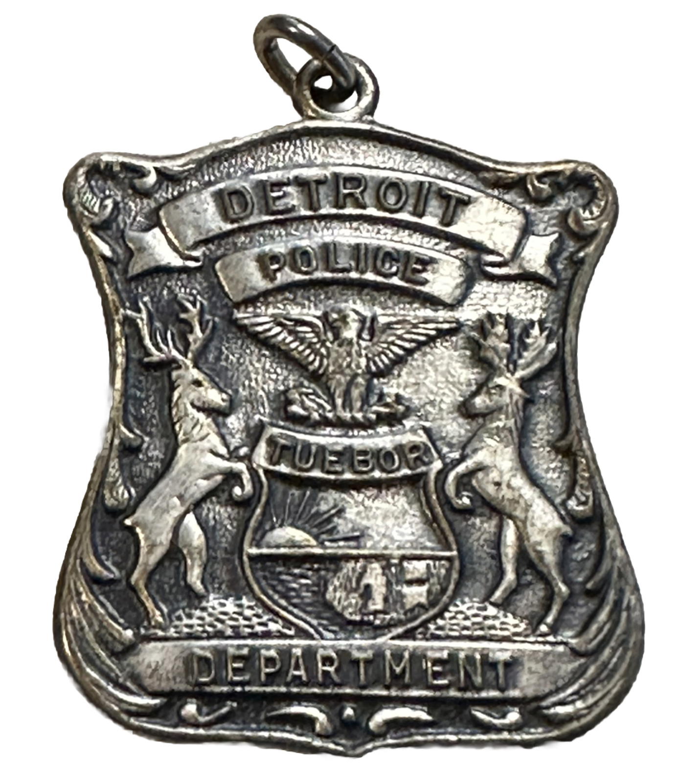 1970 Detroit Police Department Tuebor In Memoriam Quis Separabit Badge ...