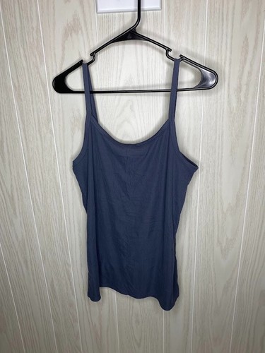 Women's Dark Blue Ribbed Tank Top No Boundaries Brand Size XXL (19) | eBay