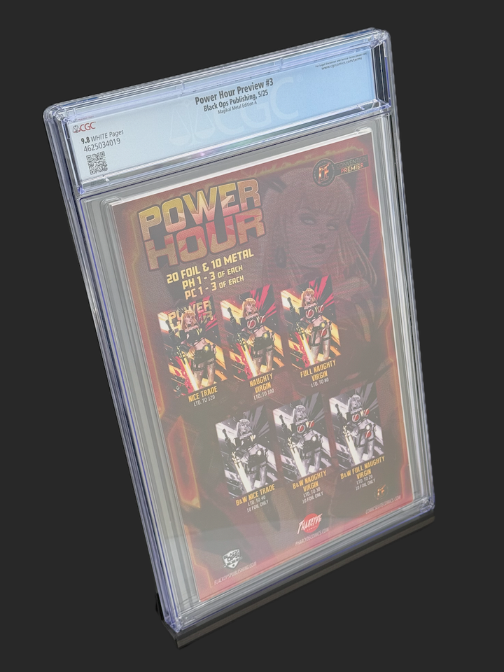 Power Hour Preview #3 CGC 9.8 (2025) Magik - Magikal METAL Edition C ...