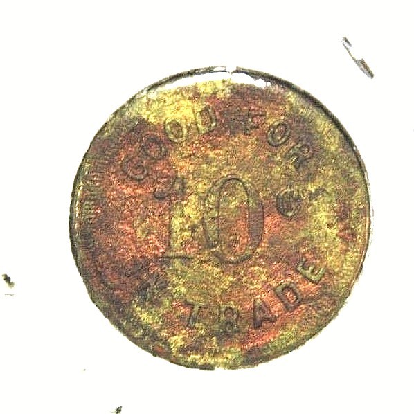 Burmester Utah White & Reyes Burmester Utah Brass 21mm Token | eBay