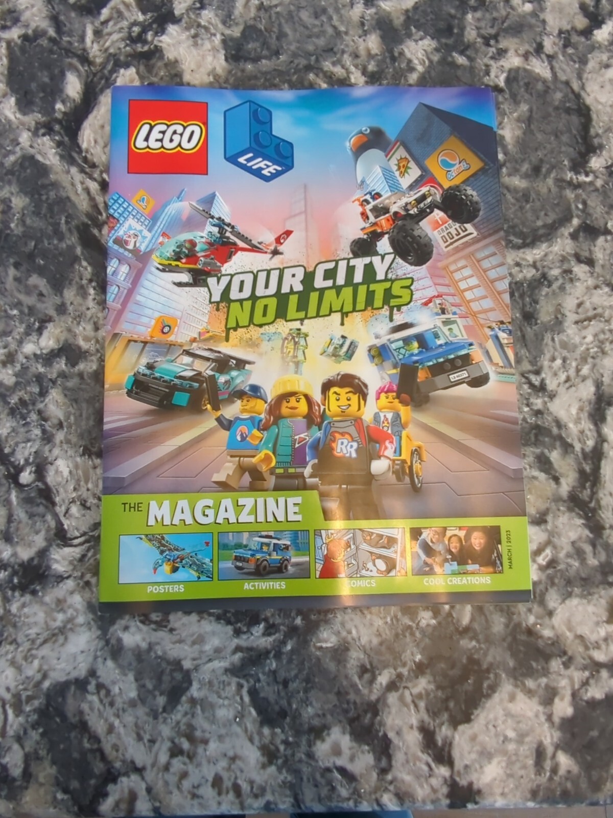 Lego Life Magazine March 2023 Unread Legoland coupon | eBay
