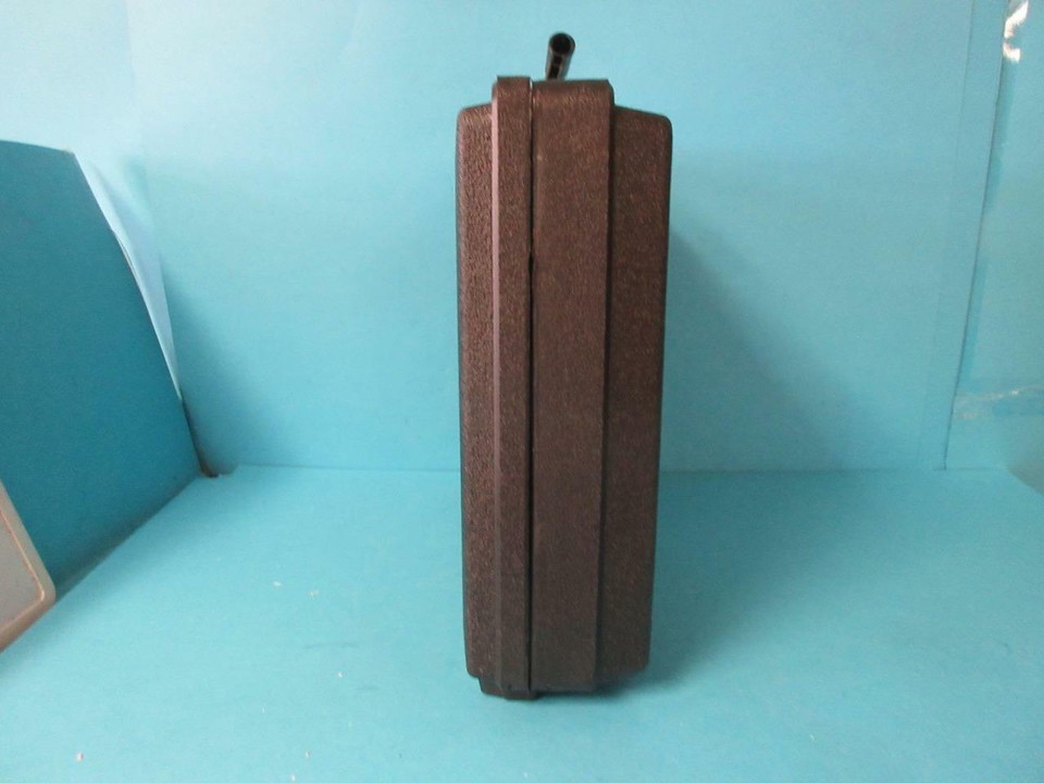 Heavy Duty Hard Plastic Hinged Lockable Carrying Case Padded Insert w ...