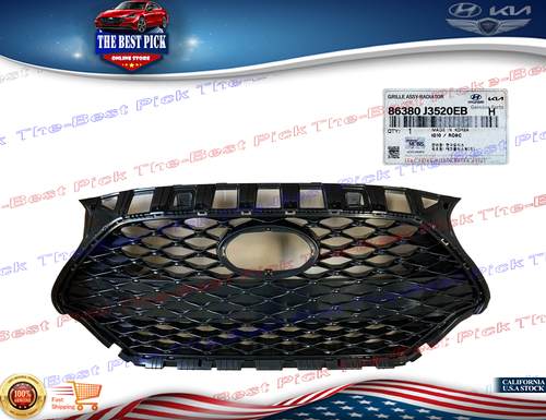 Genuine Front Bumper Radiator Grille ⭐OEM⭐ VELOSTER 2019-2020 1.6L ...