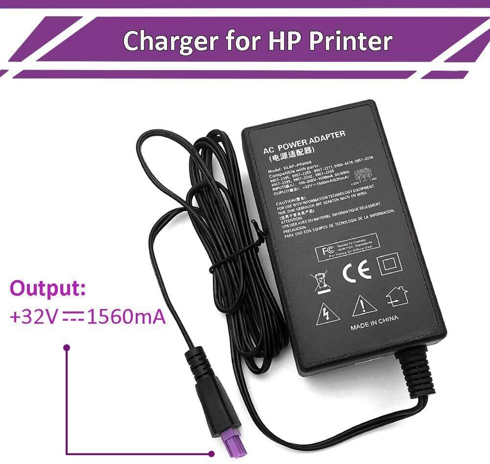 AC Adapter For HP OfficeJet J4660 J4680 F2418 F4488 k109a J4500 4500 | eBay