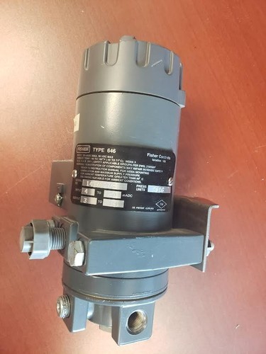 Fisher 646 Electro-Pneumatic Current to pressure Transducer 4-20Madc 3 ...
