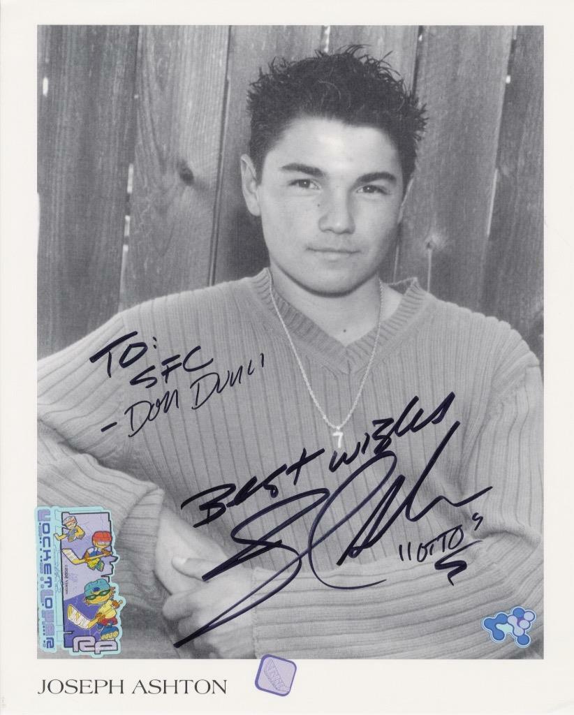 JOSEPH ASHTON-ORIGINAL AUTOGRAPHED PHOTO | eBay