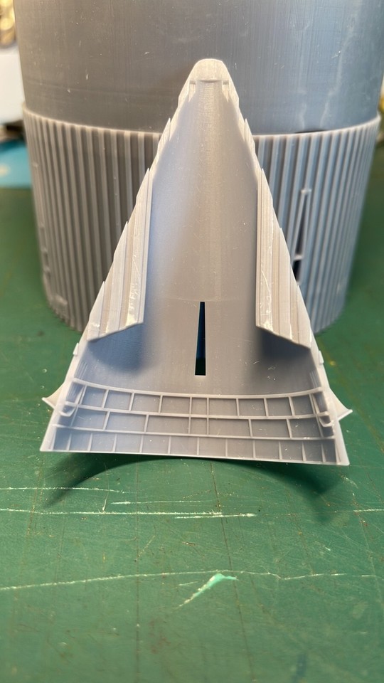 Highly detailed 1/144 scale Saturn V model kit - 144 piece 3D resin ...