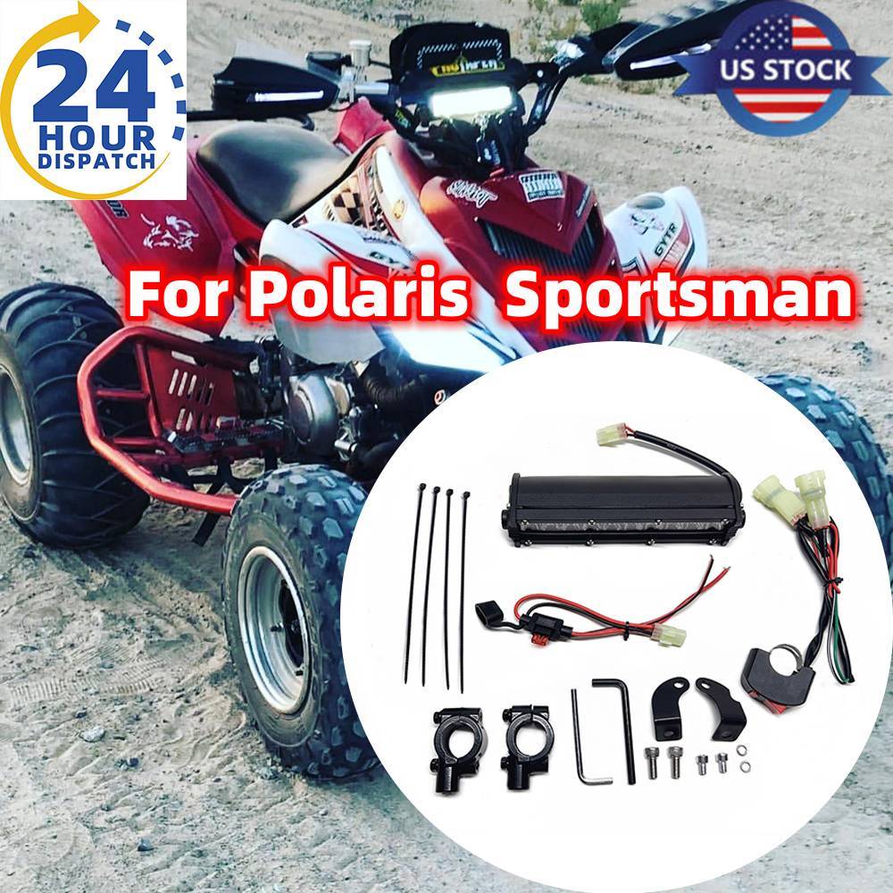 For Polaris Sportsman Led Headlight Light Bar Lighting Kit Plug-N-P ...
