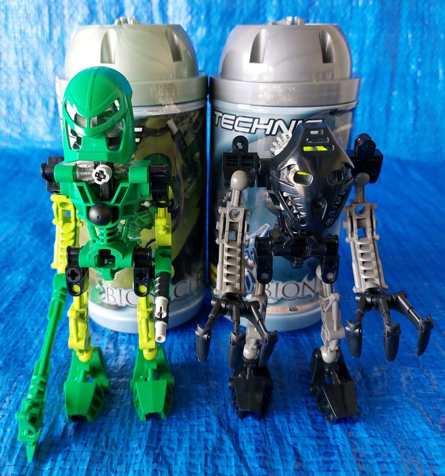 2001 Lego Bionicle ORIGINAL Generation 1 Set of 6 Complete 8531-8536 W ...