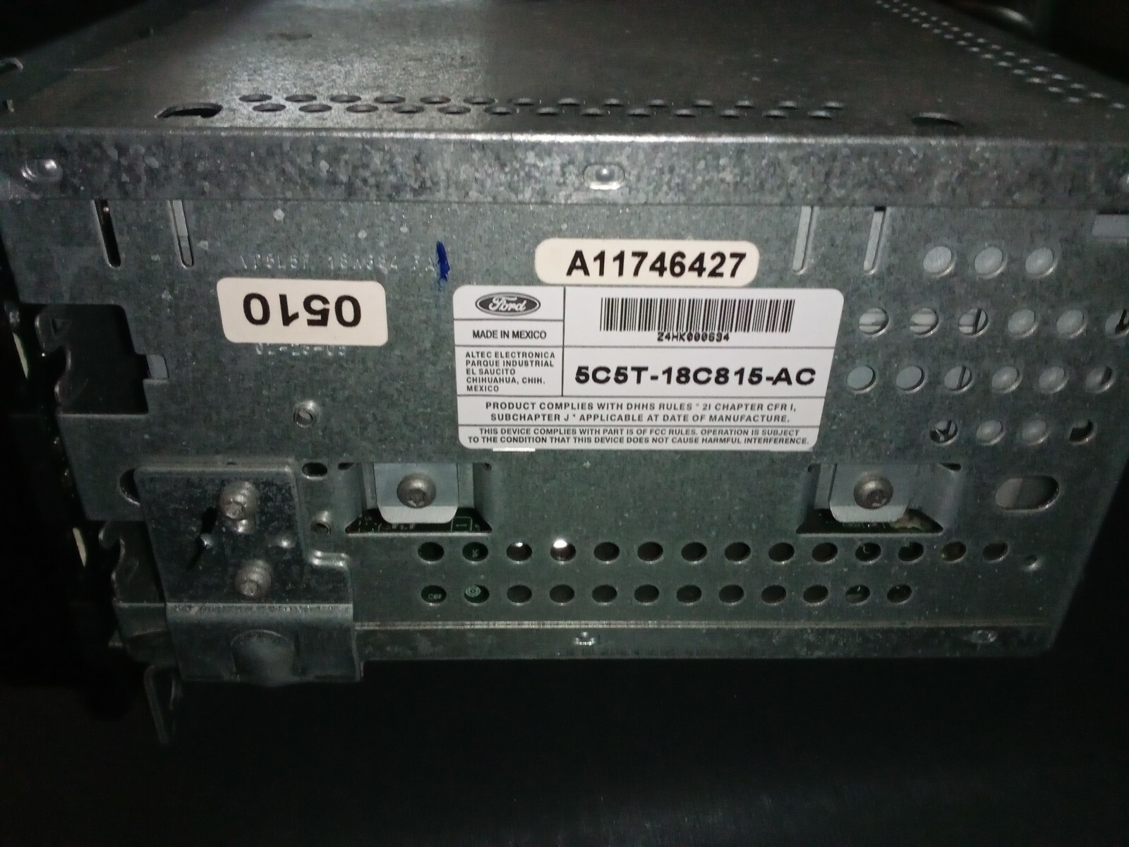 Ford Factory Radio 5C5T-18C815-AC | eBay