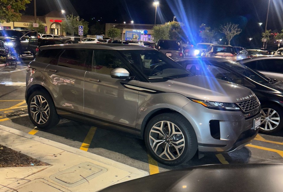 20'' Silver Evoque Style Wheels Tires fit Range Rover Velar Discovery ...