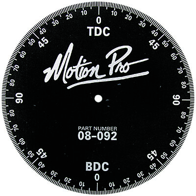 Motion Pro Degree Wheel 08-0092 | eBay