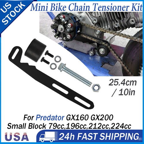 10 in Mini Bike Chain Tensioner w/ Hardware For Small Block 212 224 236 ...