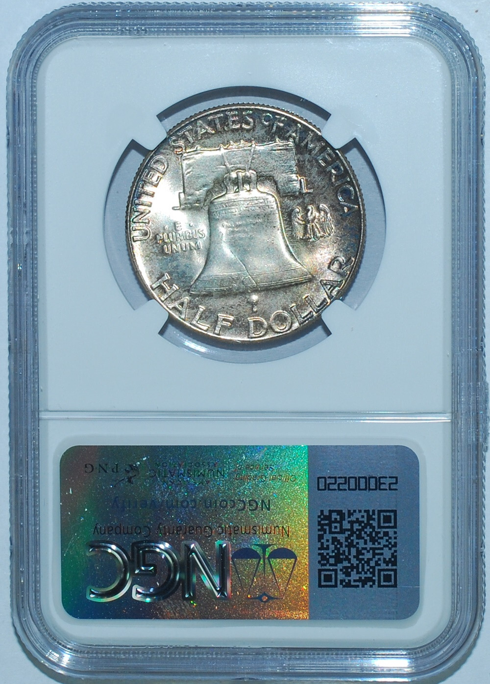 1954 NGC MS66+FBL Full Bell Lines FS-402 Obverse Die Clash Franklin ...