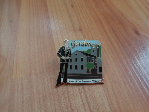 DANBURY MINT LAST OF THE SUMMER WINE - GORDON SIMMONITE ENAMEL PIN ...