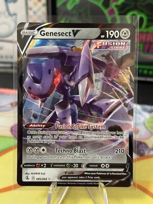 Genesect V 185/264 Swsh08: Fusion Strike Holo | eBay