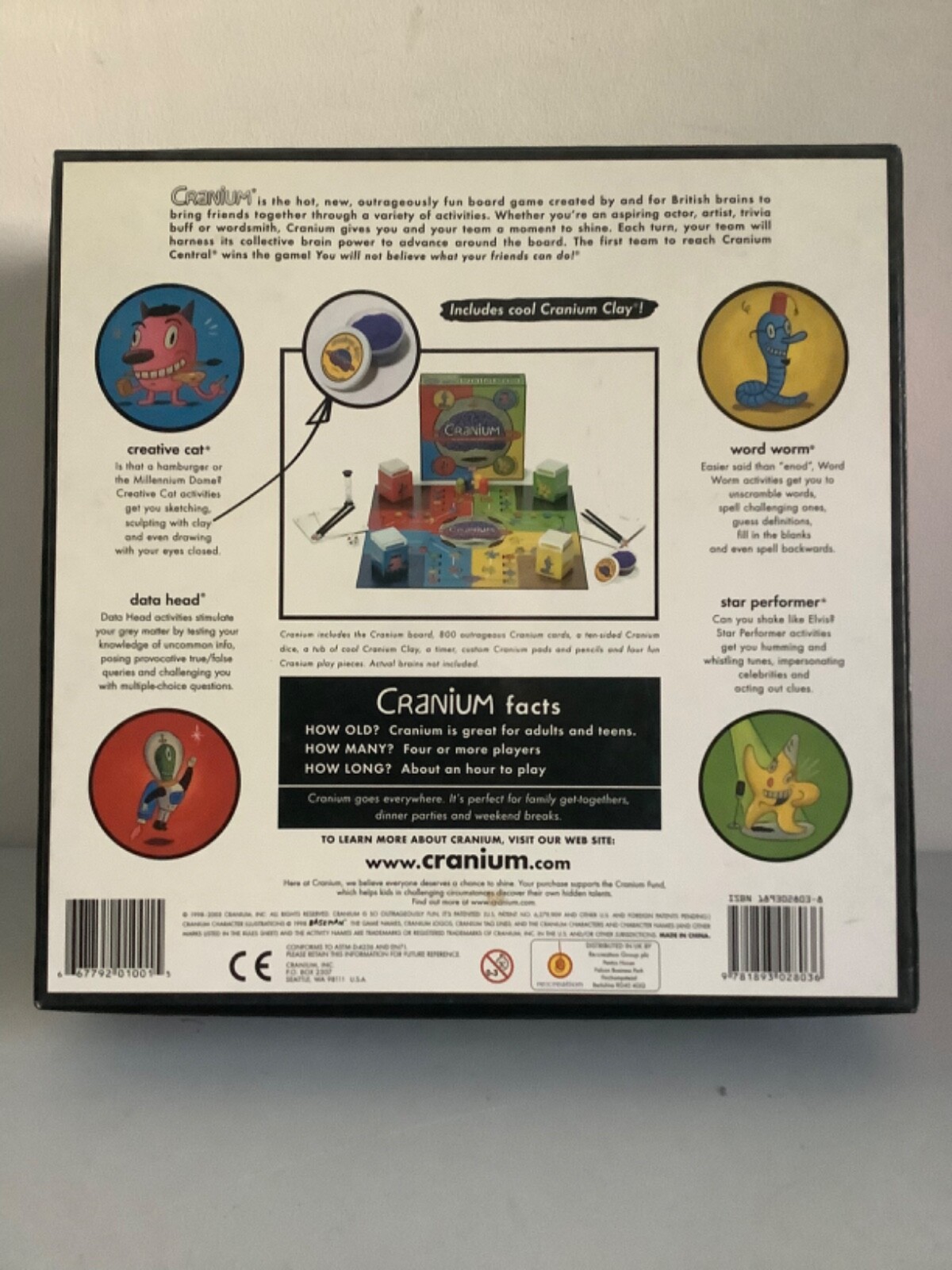 Hasbro Cranium Family Board Game | eBay