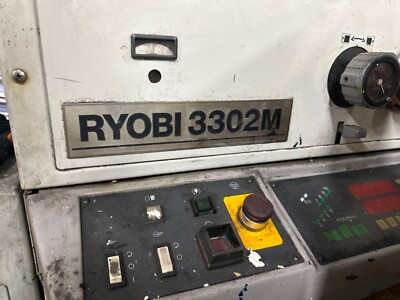 RYOBI 3302M TWO COLOR OFFSET PRINTING PRESS – 050120094640 | eBay