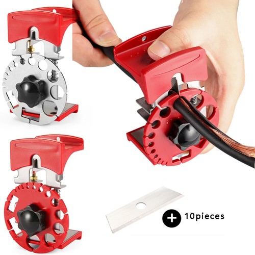 Wire Stripper Electric Cable Cutter Quick Stripping Handheld Machine ...