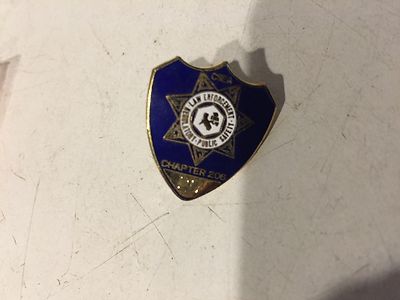 Vintage California 20 year Pin medal CSEA Chapter 206 | eBay