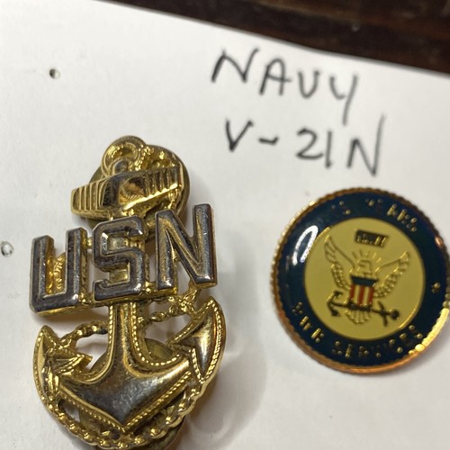 Vintage Navy Pin Lot 15 Years & USN | eBay
