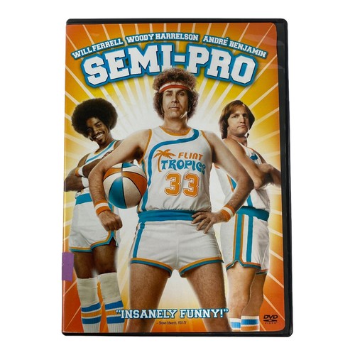 Semi-Pro (DVD, 2008) Comedy, Will Ferrell, Woody Harrelson, André ...