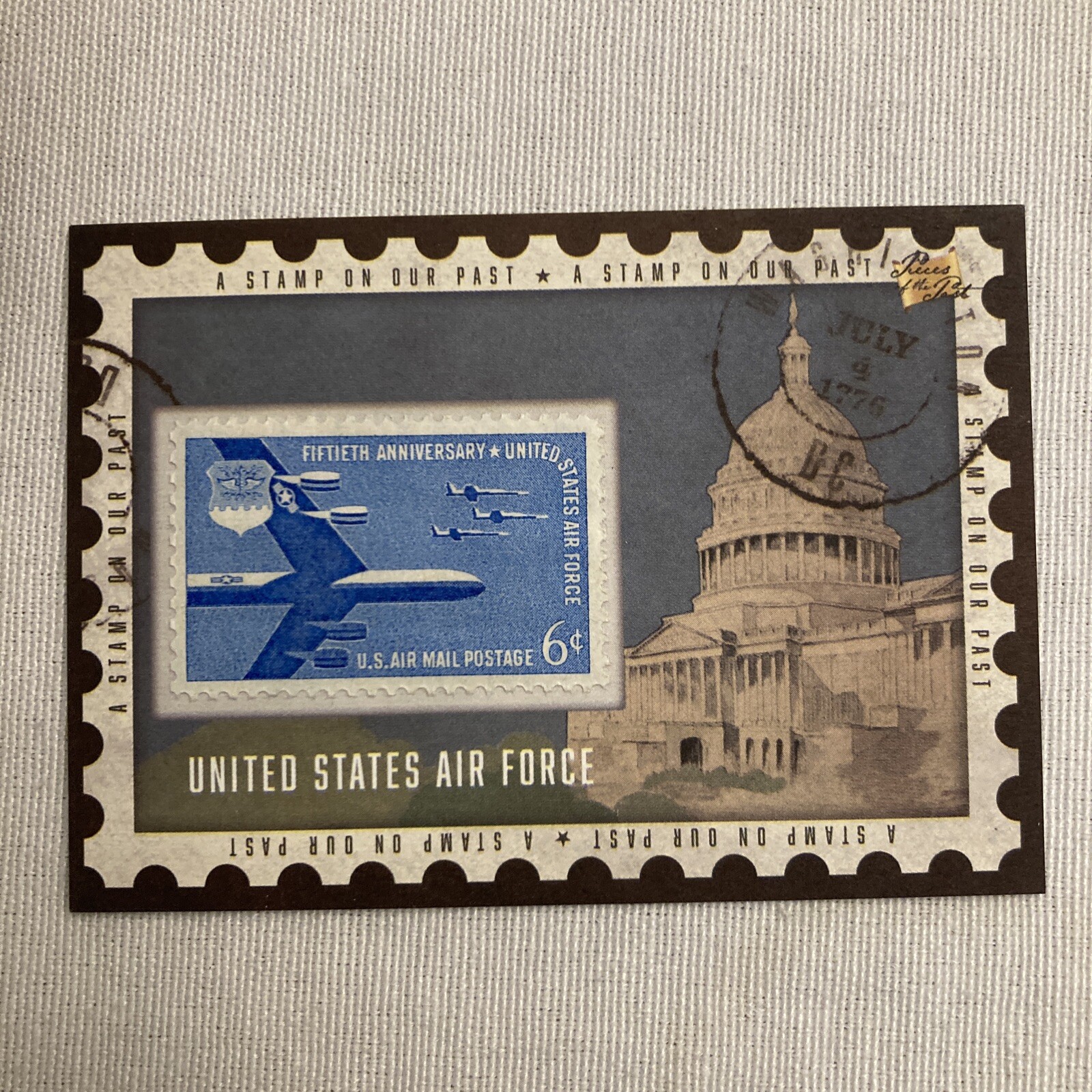2017 Pieces of the Past Stamp on our Past US Air Force #SOOP-80 | eBay