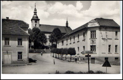 Groß Opatowitz Velké Opatovice CS Postkarte 1957 Moravská třebová ...