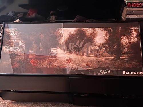 HALLOWEEN 78 Lithograph Scream Factory 14 Michael Myers Signed By John ...