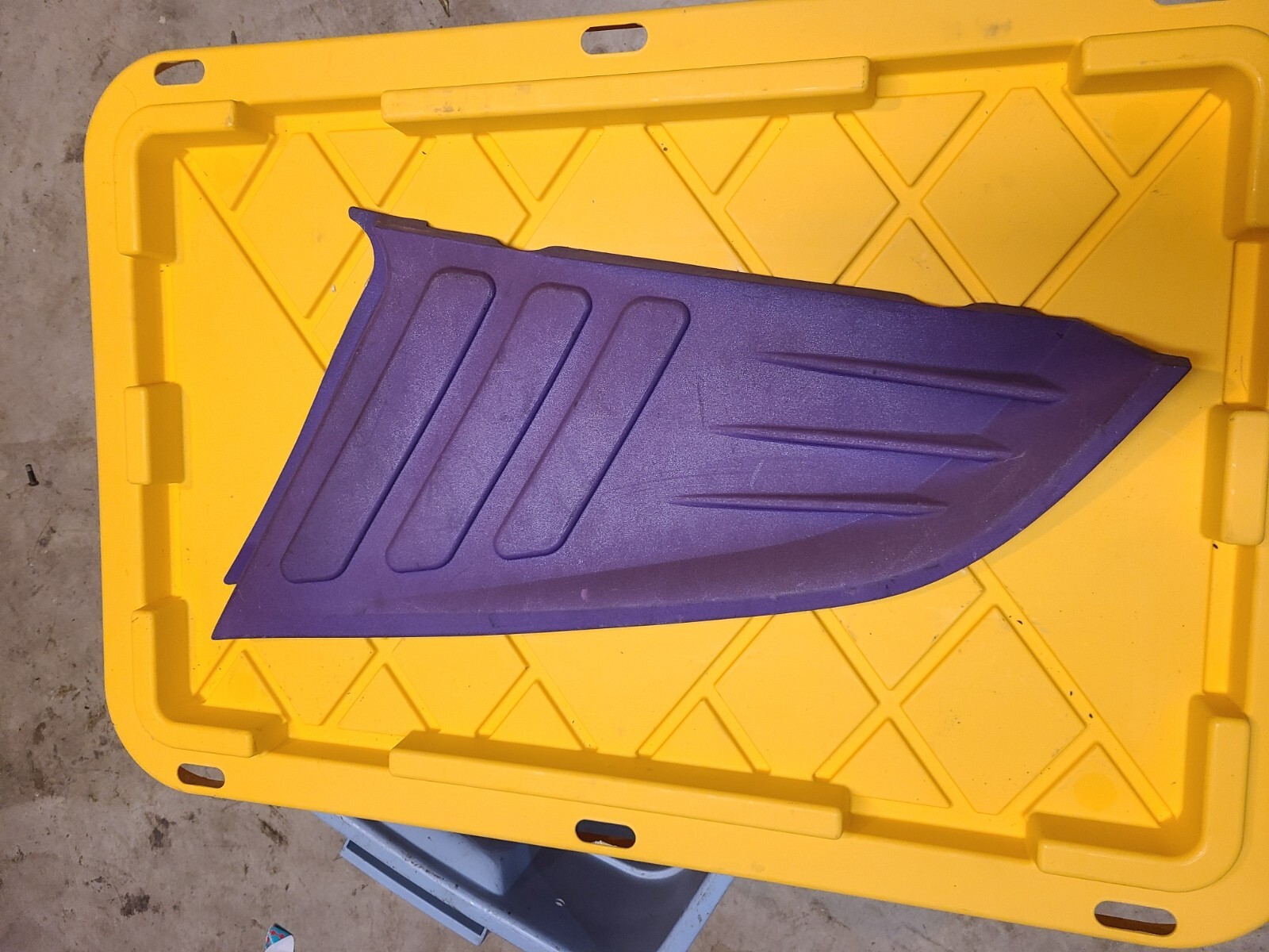 1996 1997 Yamaha WaveBlaster Wave Blaster 2 760 Right Side Knee Pad ...