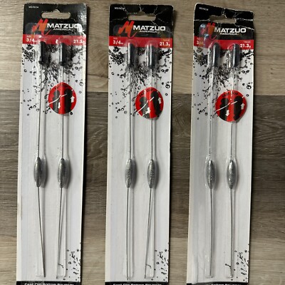 3 Packs! NEW Matzuo America Fast Slide Clip Bottom Bouncer 3/4 oz MTZ ...