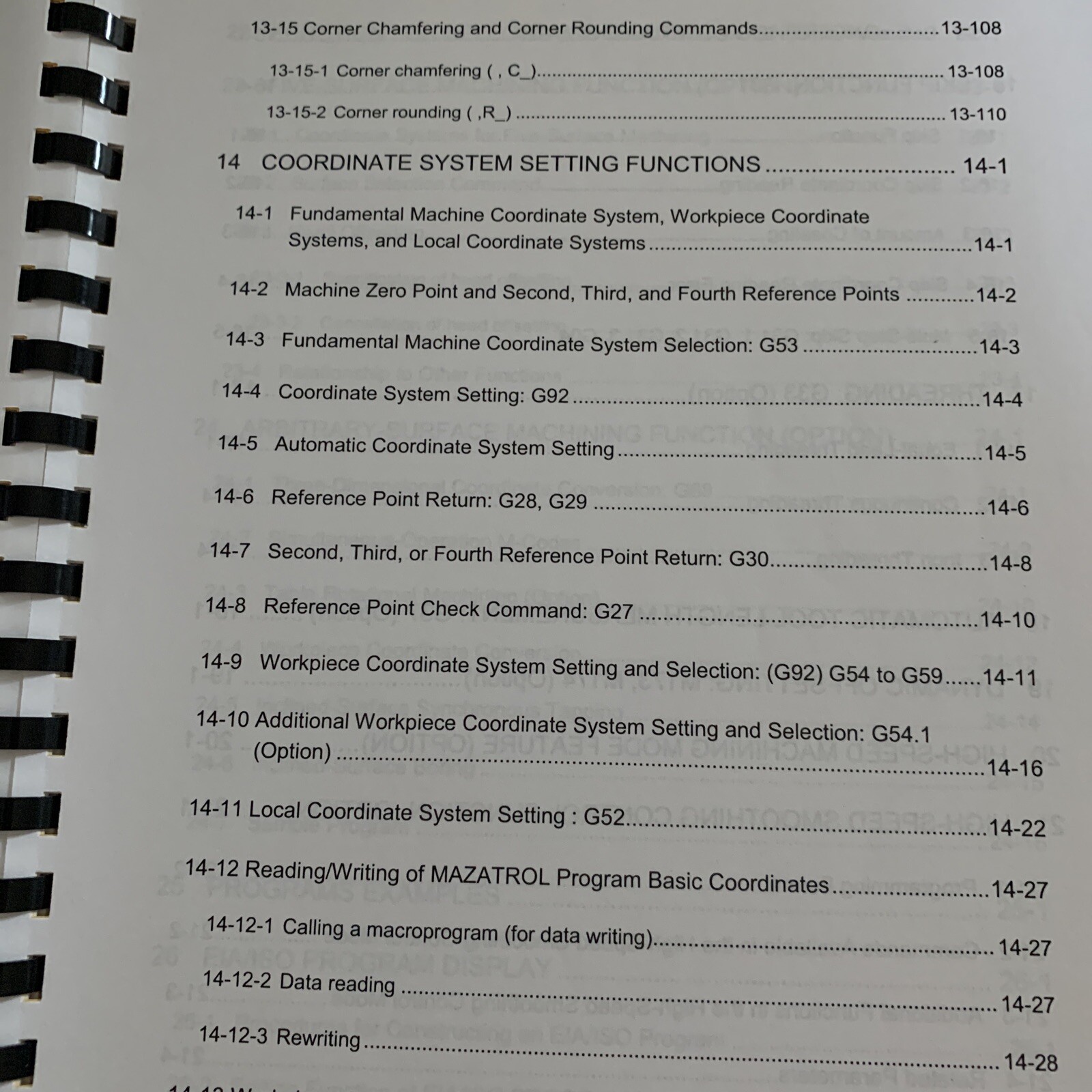 Mazak Mazatrol Fusion 640M Nexus Programming Manual - M226 | eBay