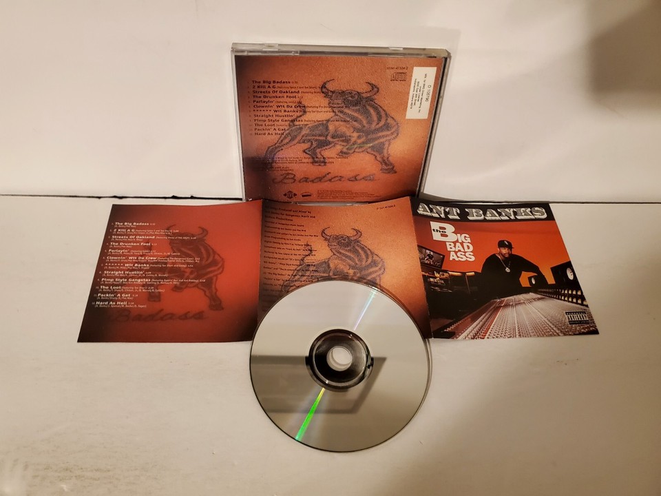 Ant Banks "The Big Badass" CD, (1994), feat: Too Short, Spice-1 × | eBay