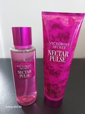 BRAND NEW Victoria's Secret Nectar Pulse Duo Spray Mist & Lotion Full ...