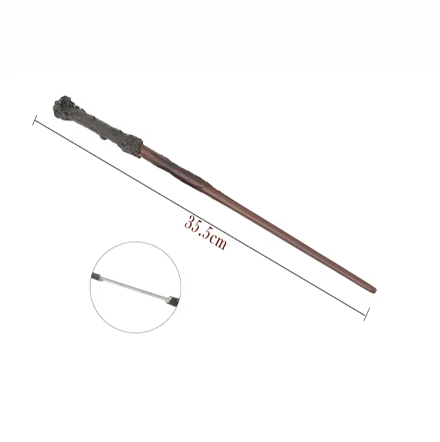 Harry Potter Metal Core Magic Wand 27 styles 35-42cm Magic Wands Full ...